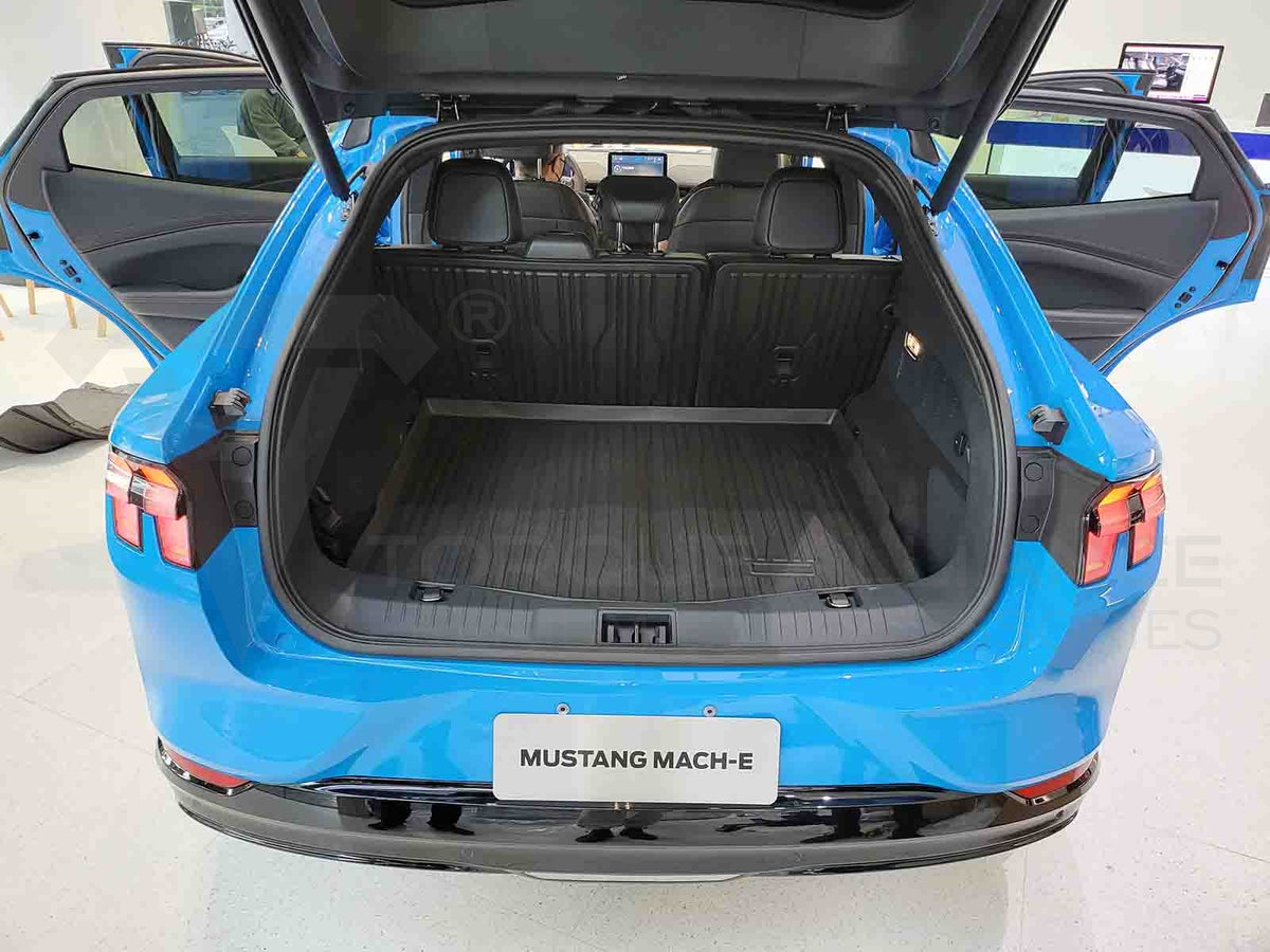 Ford Mustang Mach-e: All-weather Trunk Mat, Boot Liner (Premium Recycl ...