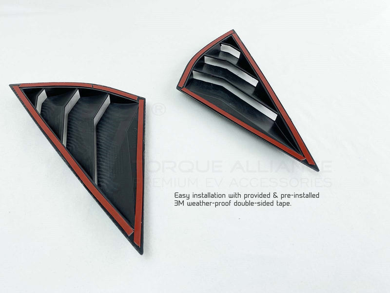 Ford Mustang Mach-e: Rear Side Window Louver Cover