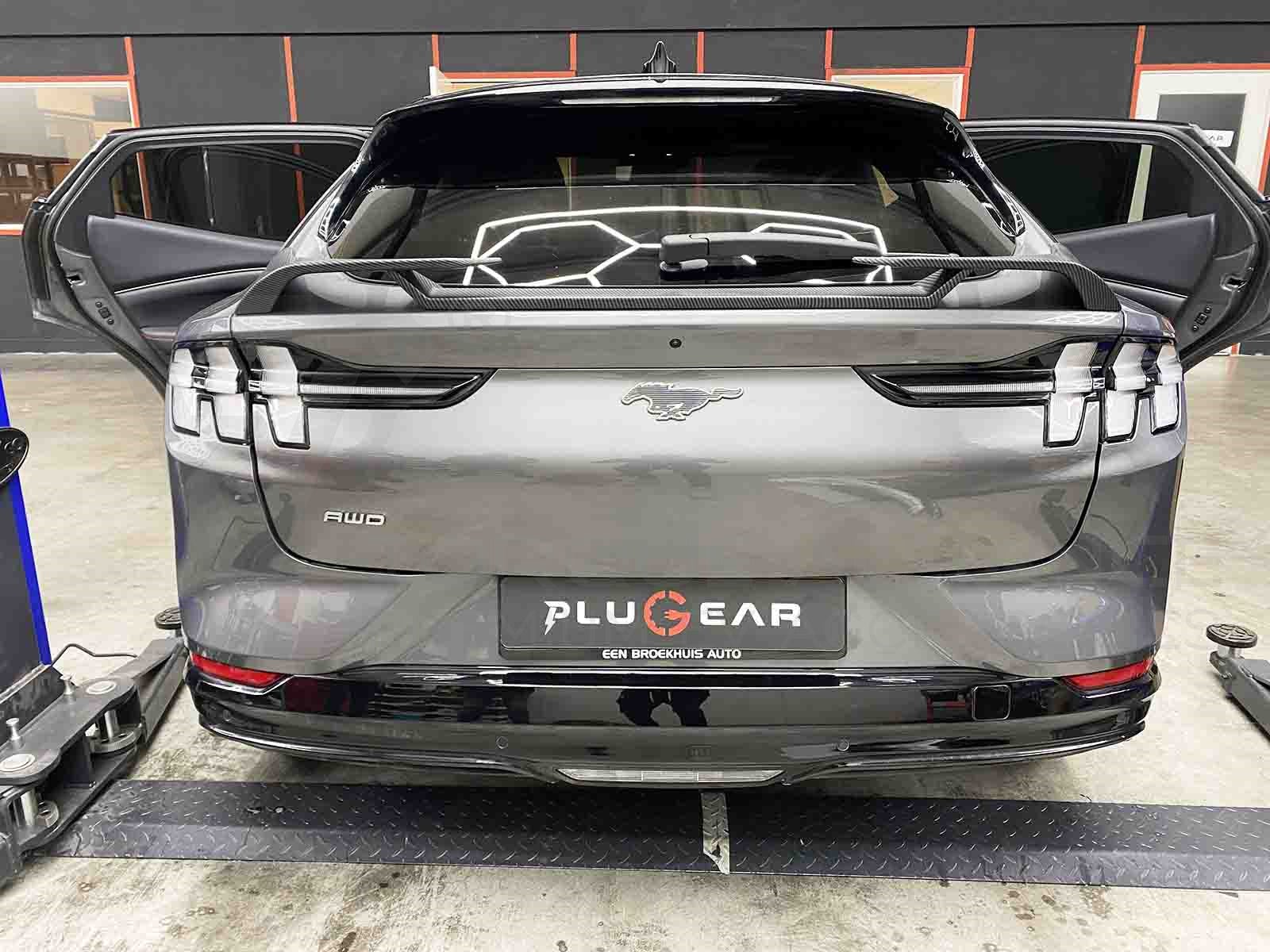 Ford Mustang Mach-e: Tail Spoiler - GT Version (ABS + Coating) - Torque ...