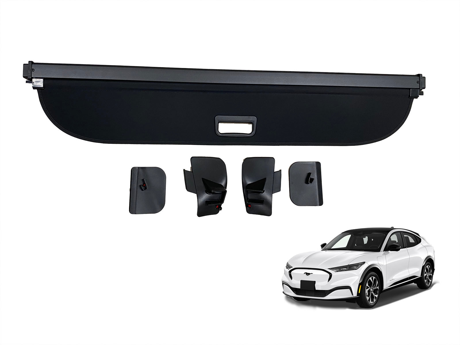 Ford Mustang Mach-e: Trunk Cargo Cover, Cargo Blind