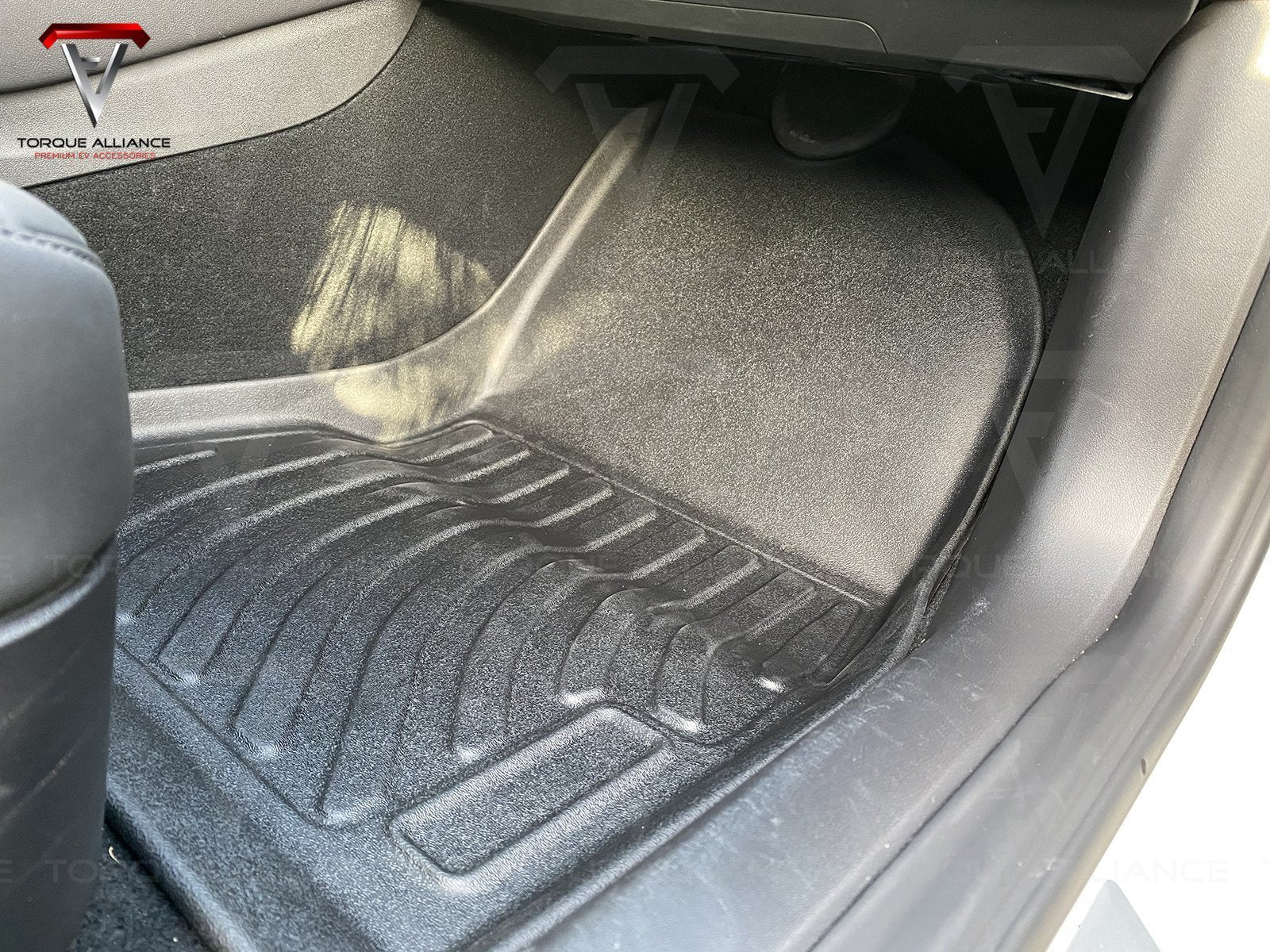 Interior Floor Mats (TPO) - for Tesla model 3 - Torque Alliance