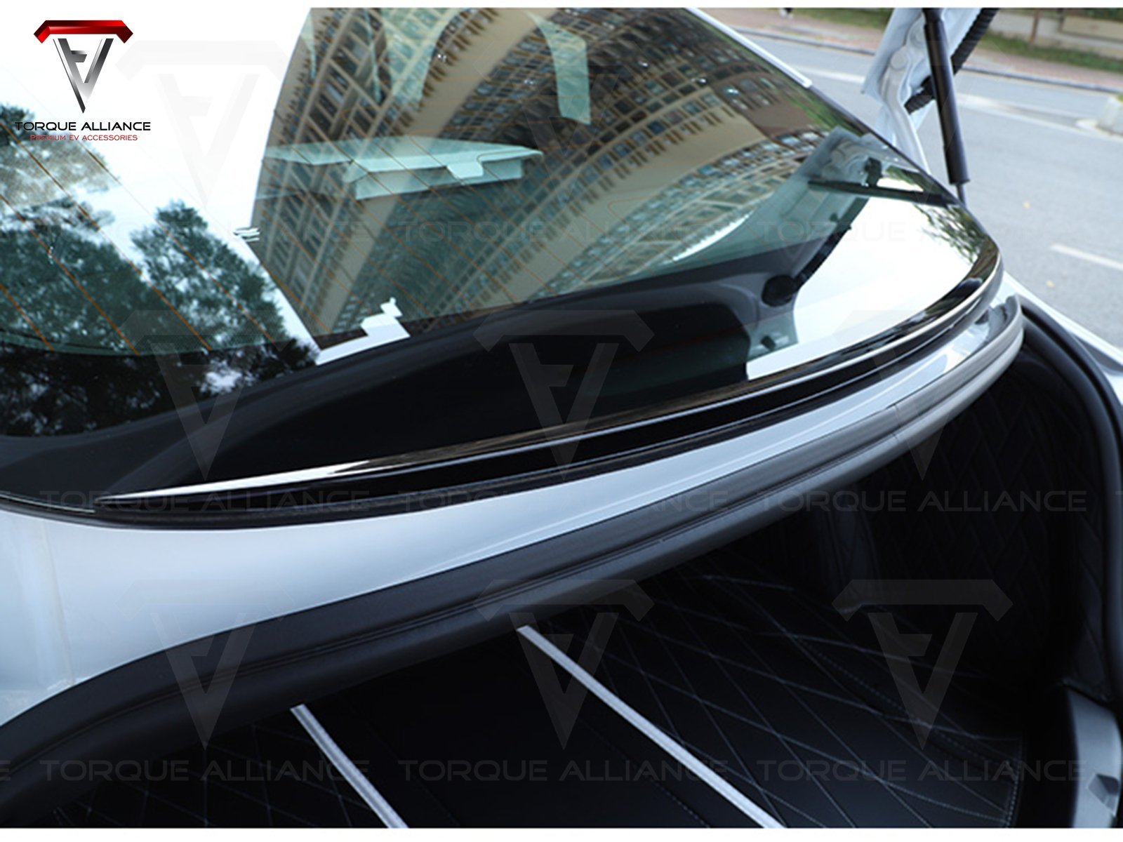 Anti-Rain Back Window Spoiler - for Tesla model 3 - Torque Alliance