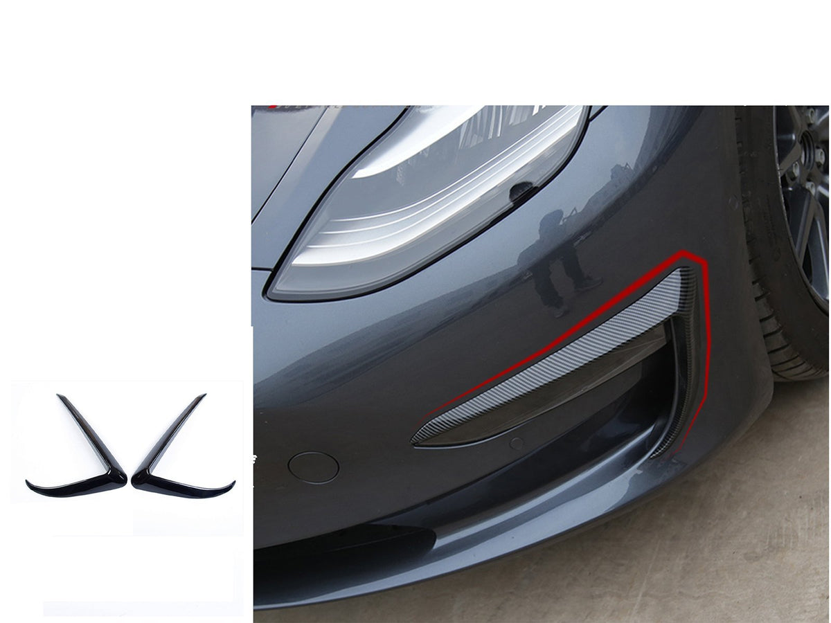 Fog Light Trim Blades - for Tesla model 3 - Torque Alliance