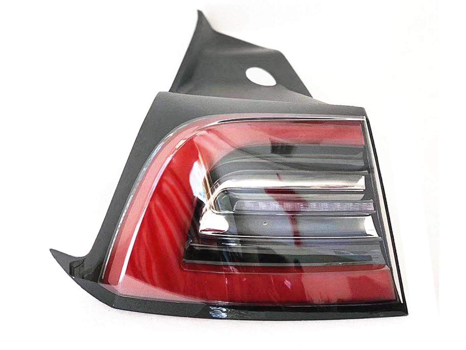 Tesla Model 3: Left Outer Tail Light (Chassis part) (1077397-00-G,1077