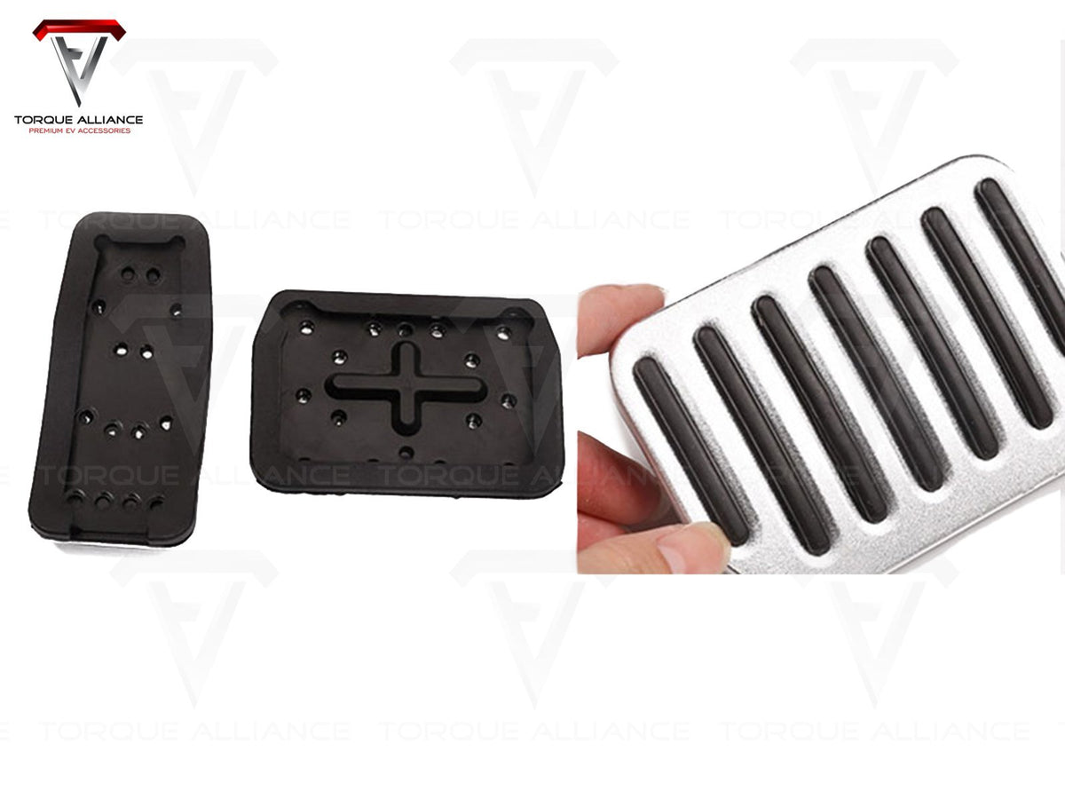 Pedal Set (Stainless Steel) - Tesla model 3 - Torque Alliance