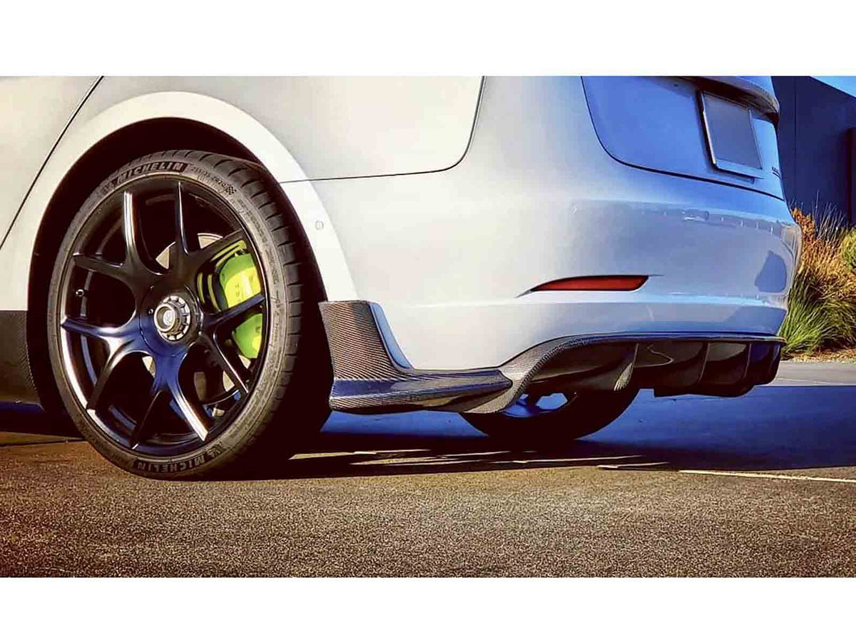 Tesla Model 3: Bolt-on Body Kit - RZ Style (Genuine Carbon Fiber Colle ...