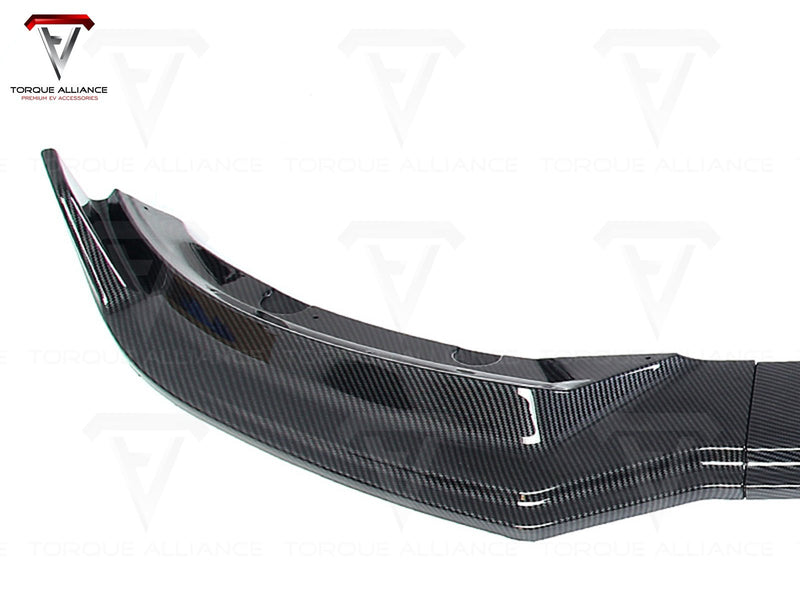 Sportive Front Air Deflector Lip (Carbon look) - Tesla model 3 - Torque ...