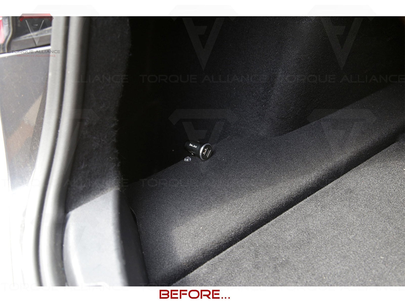 Tesla Model 3: Trunk Barrier