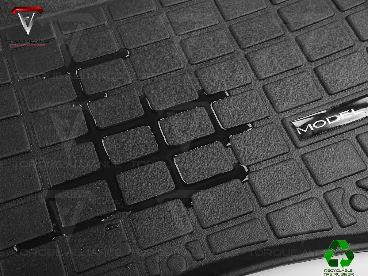 Model 3: Trunk Mat (Premium Recyclable Rubber) - Torque Alliance