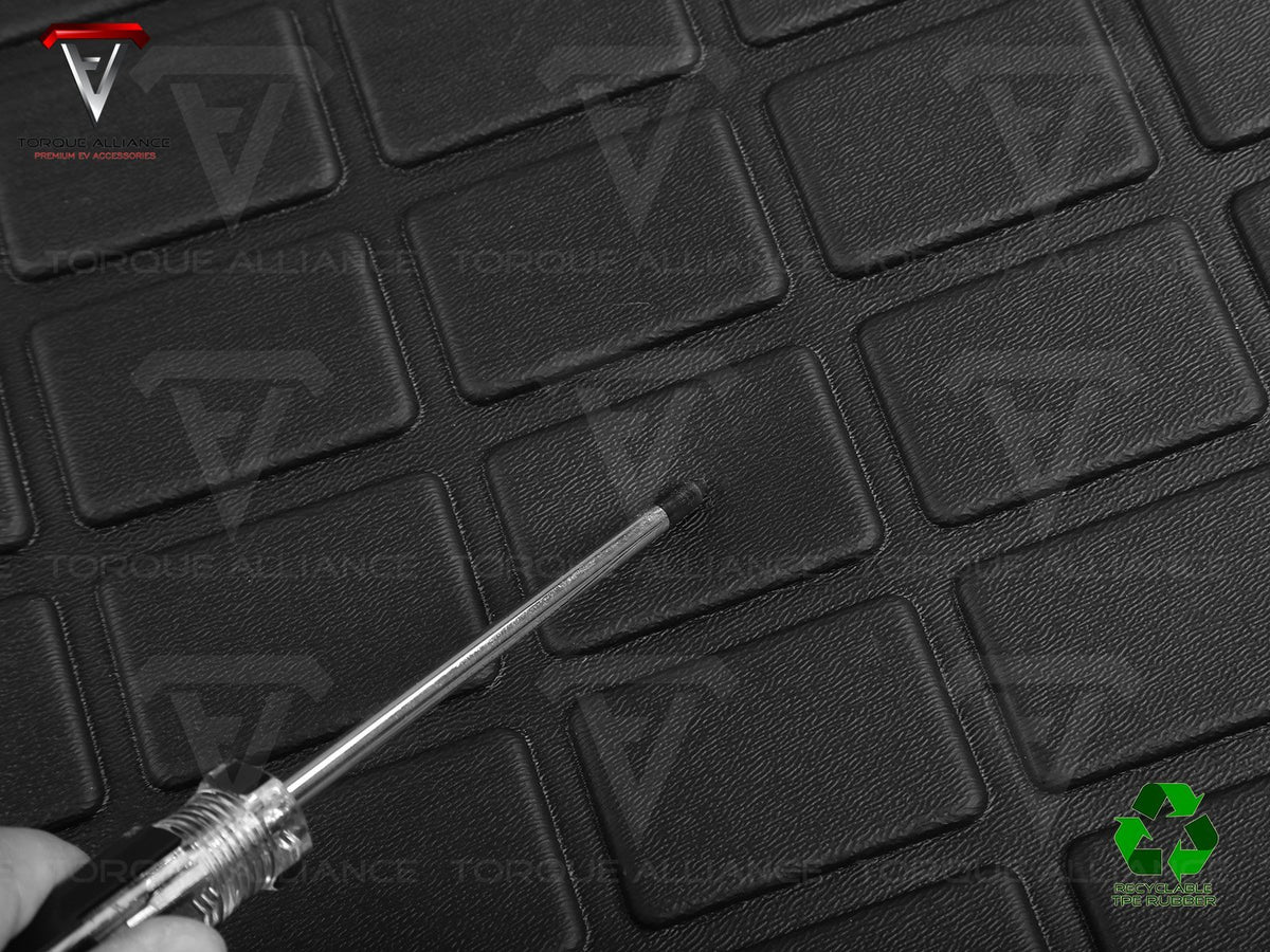 Model 3: Trunk Mat (Premium Recyclable Rubber) - Torque Alliance