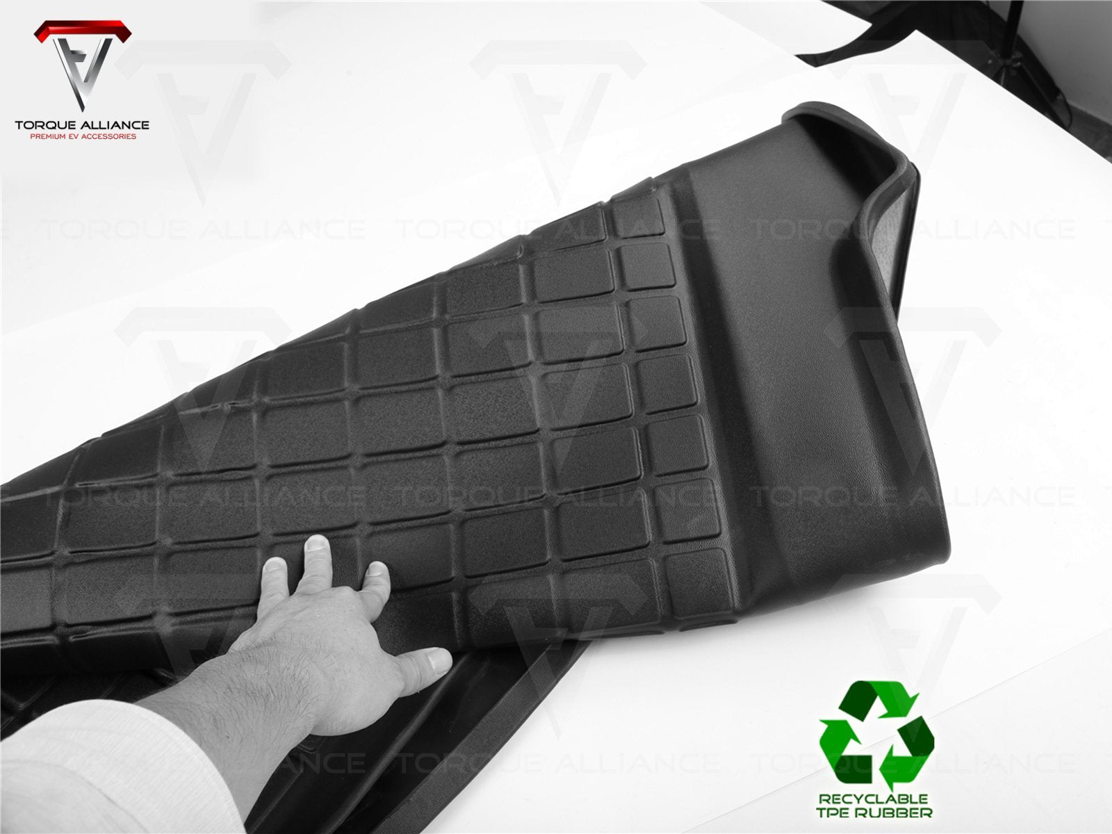 Model 3: Trunk Mat (Premium Recyclable Rubber) - Torque Alliance
