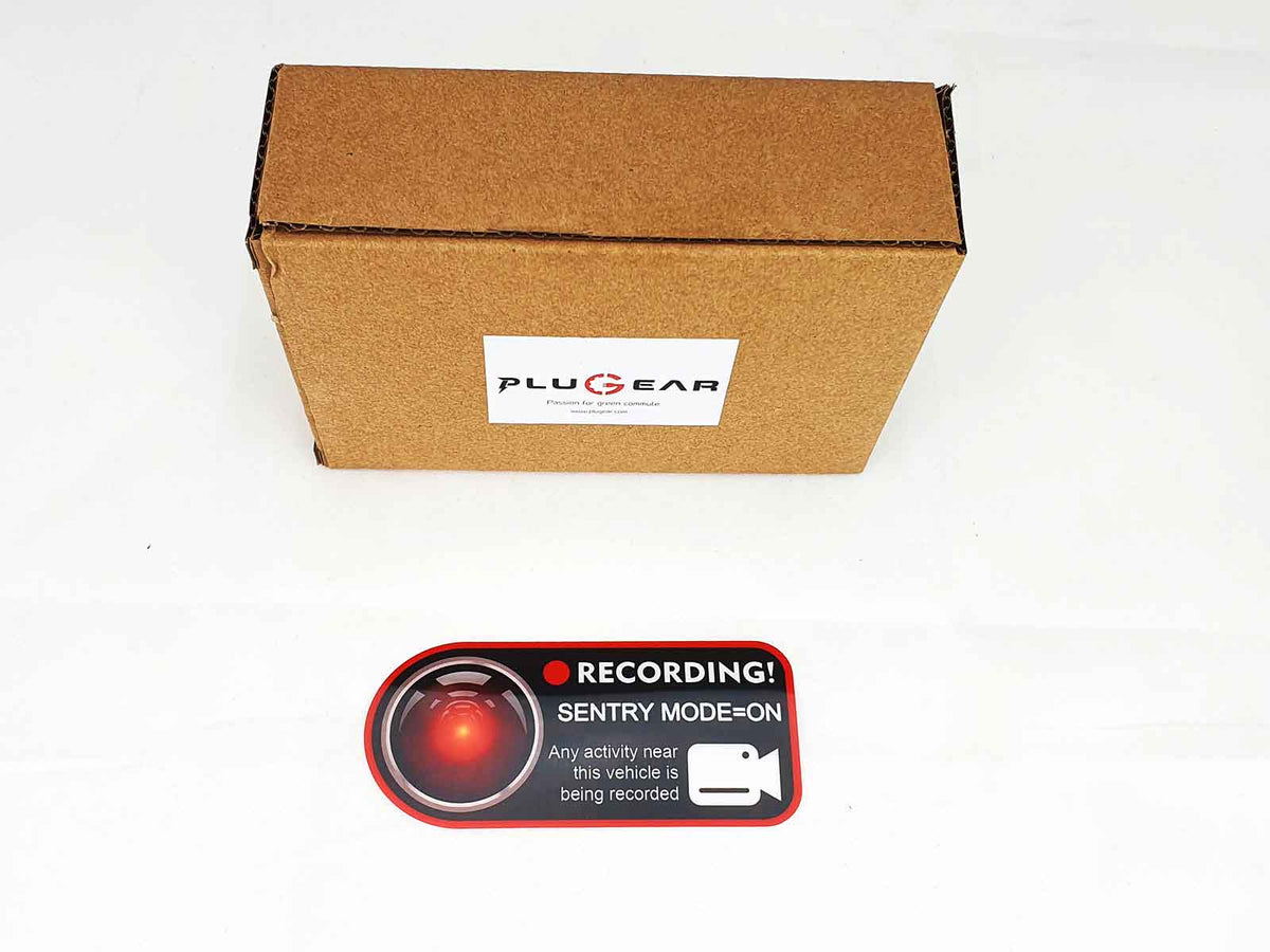 Model 3/S/X/Y: Sentry Mode Warning Sticker x2