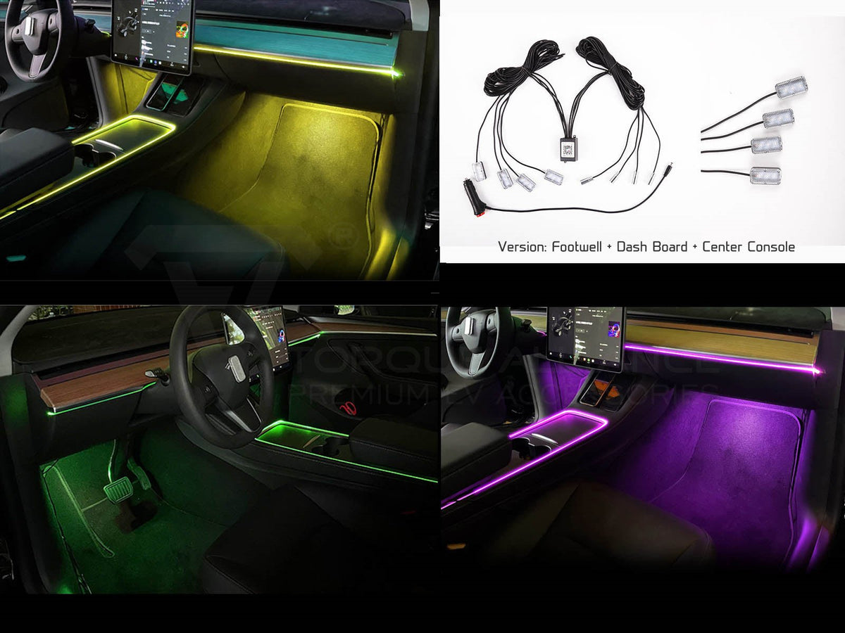 Tesla Model S Premium Interior Lighting | Cabinets Matttroy