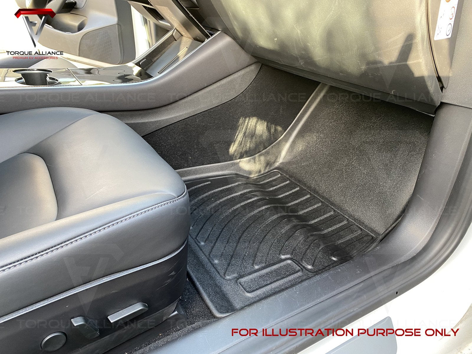 Model 3: All Weather Interior Floor Mats (Recyclable Rubber) - Right H ...