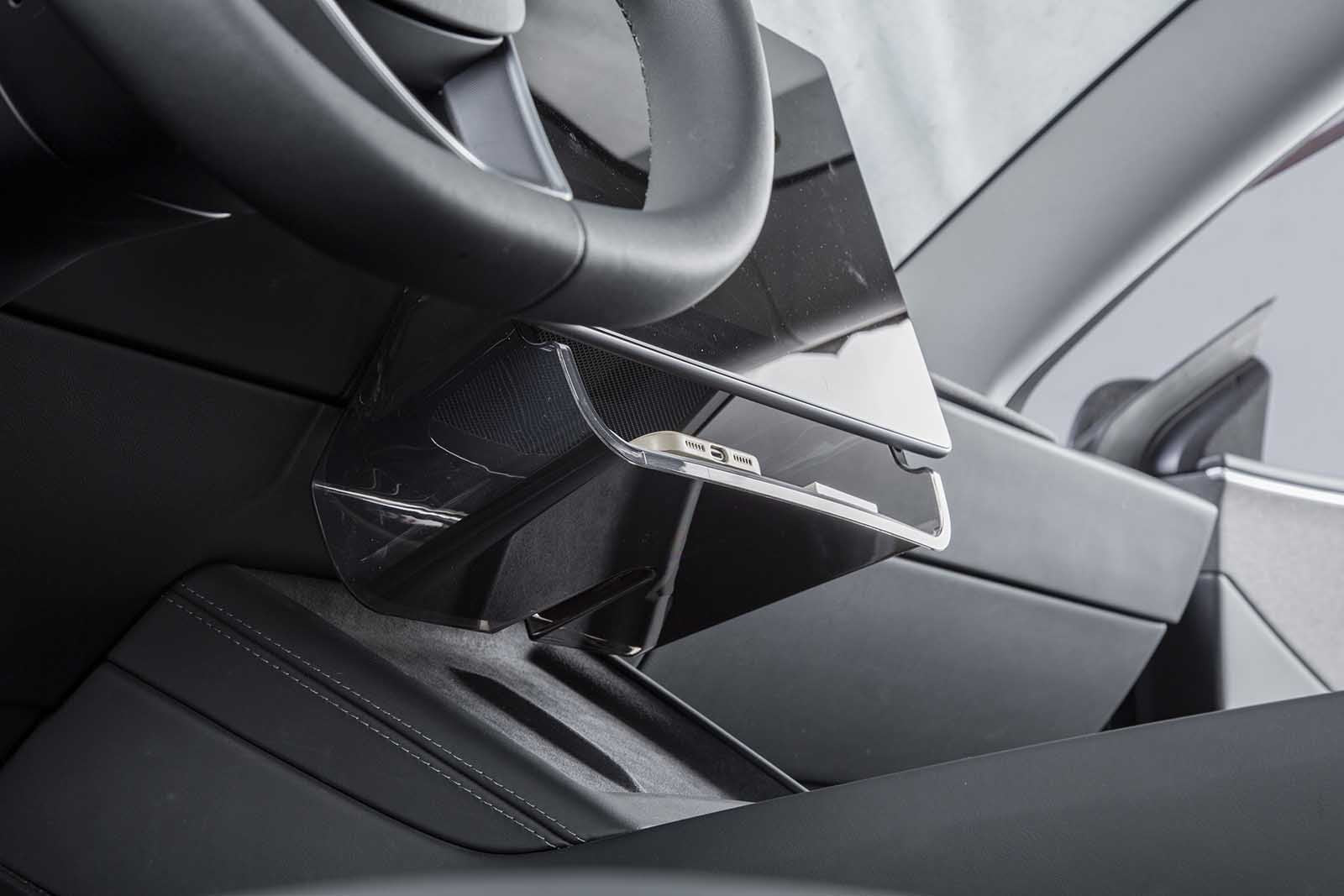 Tesla Model 3 (2024 Highland): Behind Screen Organizer & Under Screen ...