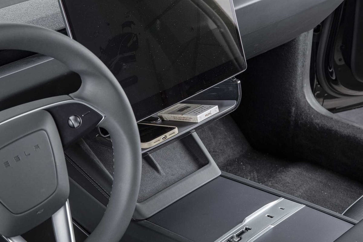 Tesla Model 3 (2024 Highland): Behind Screen Organizer & Under Screen ...