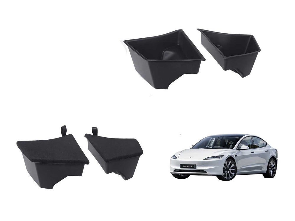 Tesla Model 3 (2024 Highland): Trunk / Boot Side Storage Boxes (L+R se