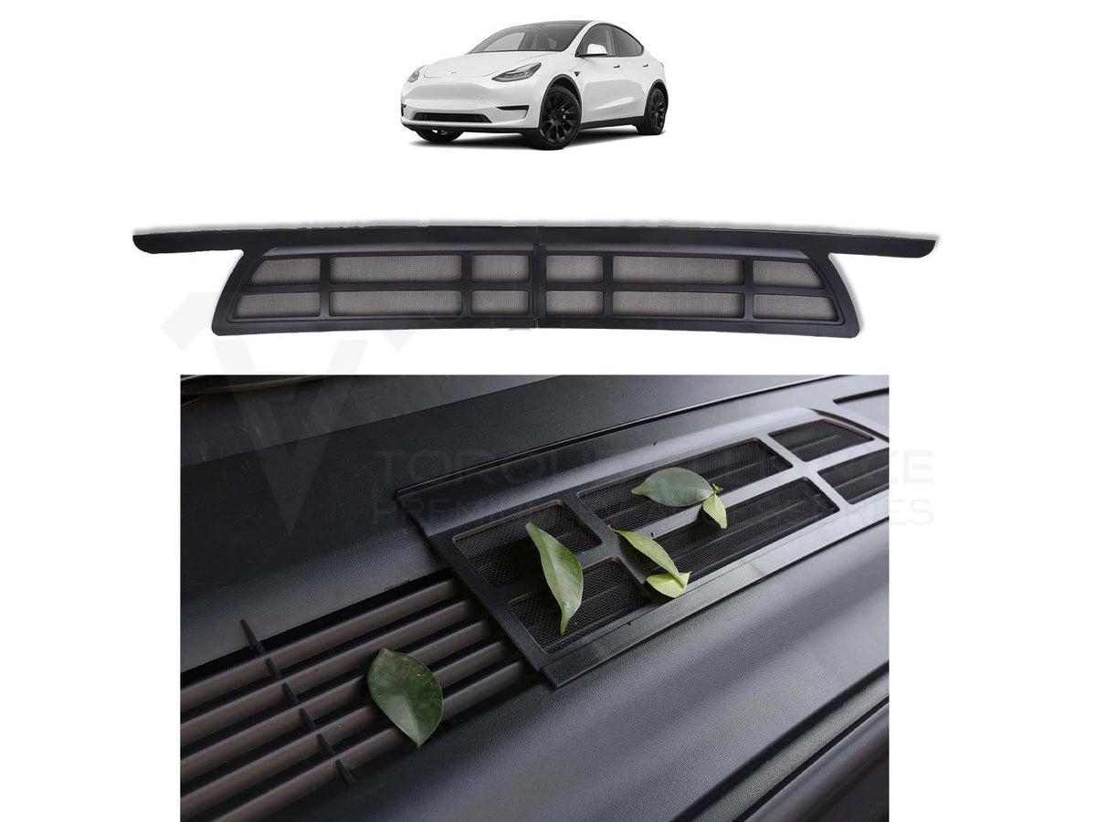 Tesla Model Y: Air Inlet Protective Cover, Airco Air Intake Vent Grill