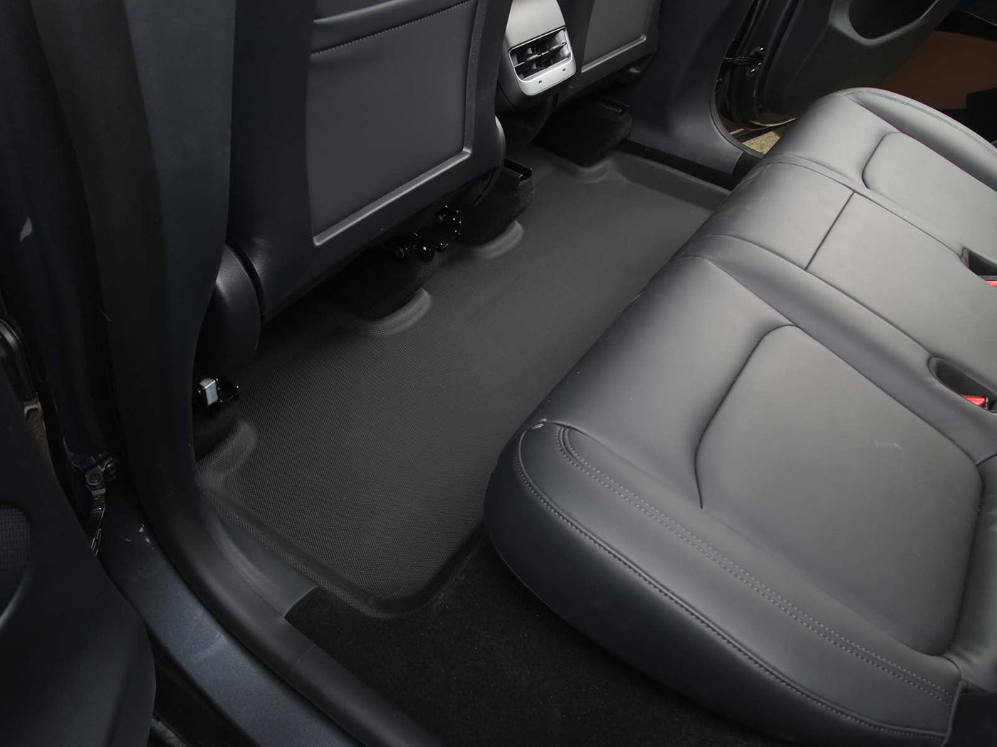 Tesla Model Y: All-weather Interior Floor Mats (3D-TPR Rubber), RHD(UK