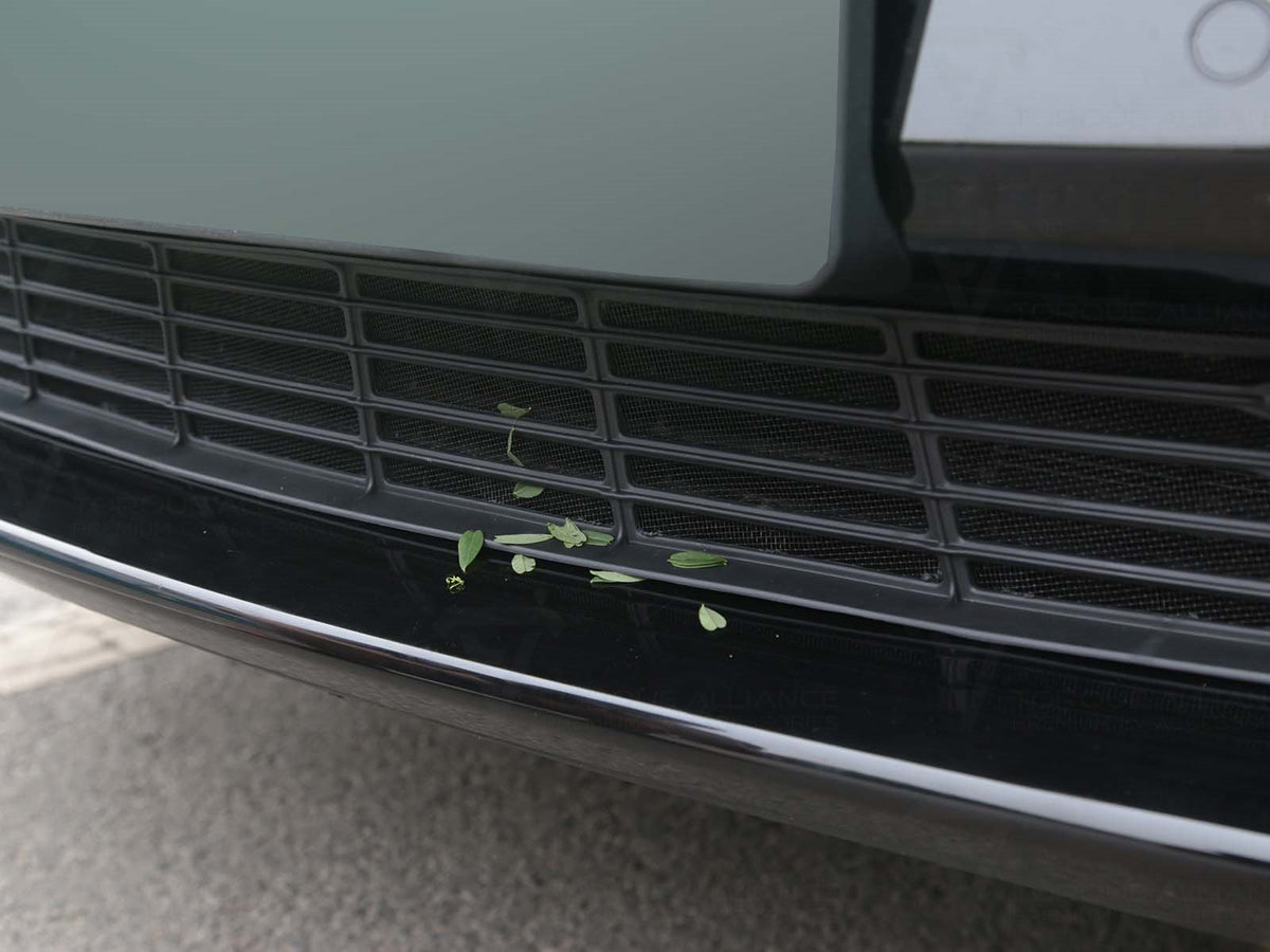 Tesla Model Y: Front Insect Screen, Radiator Protective Mesh Grill Pan ...