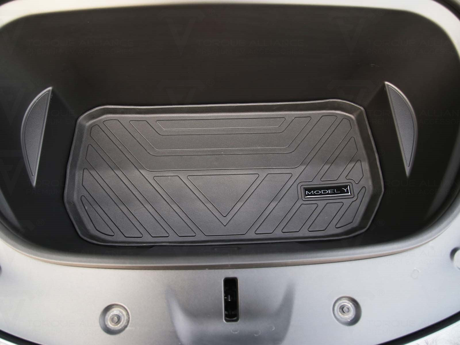 Tesla Model Y: Frunk Mat (Premium Recyclable Rubber) - Torque Alliance