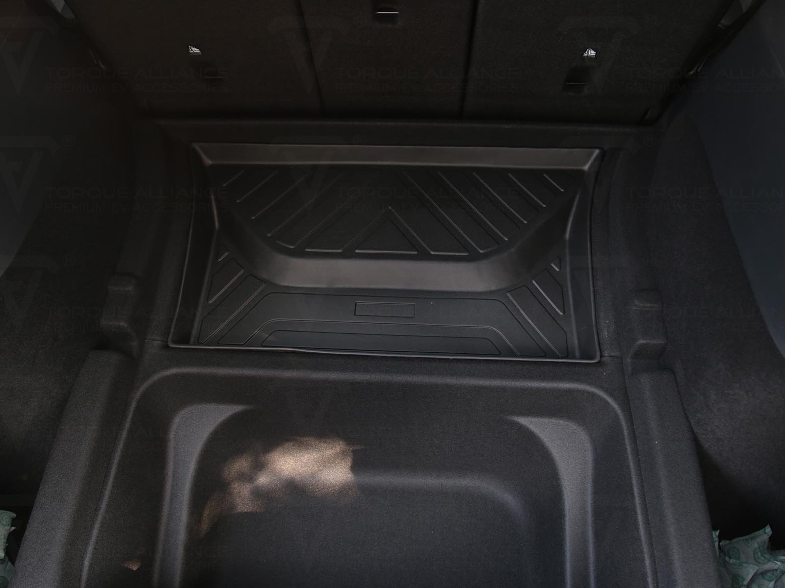 Tesla Model Y: Trunk Lower Compartment Mat (Premium Recyclable Rubber ...