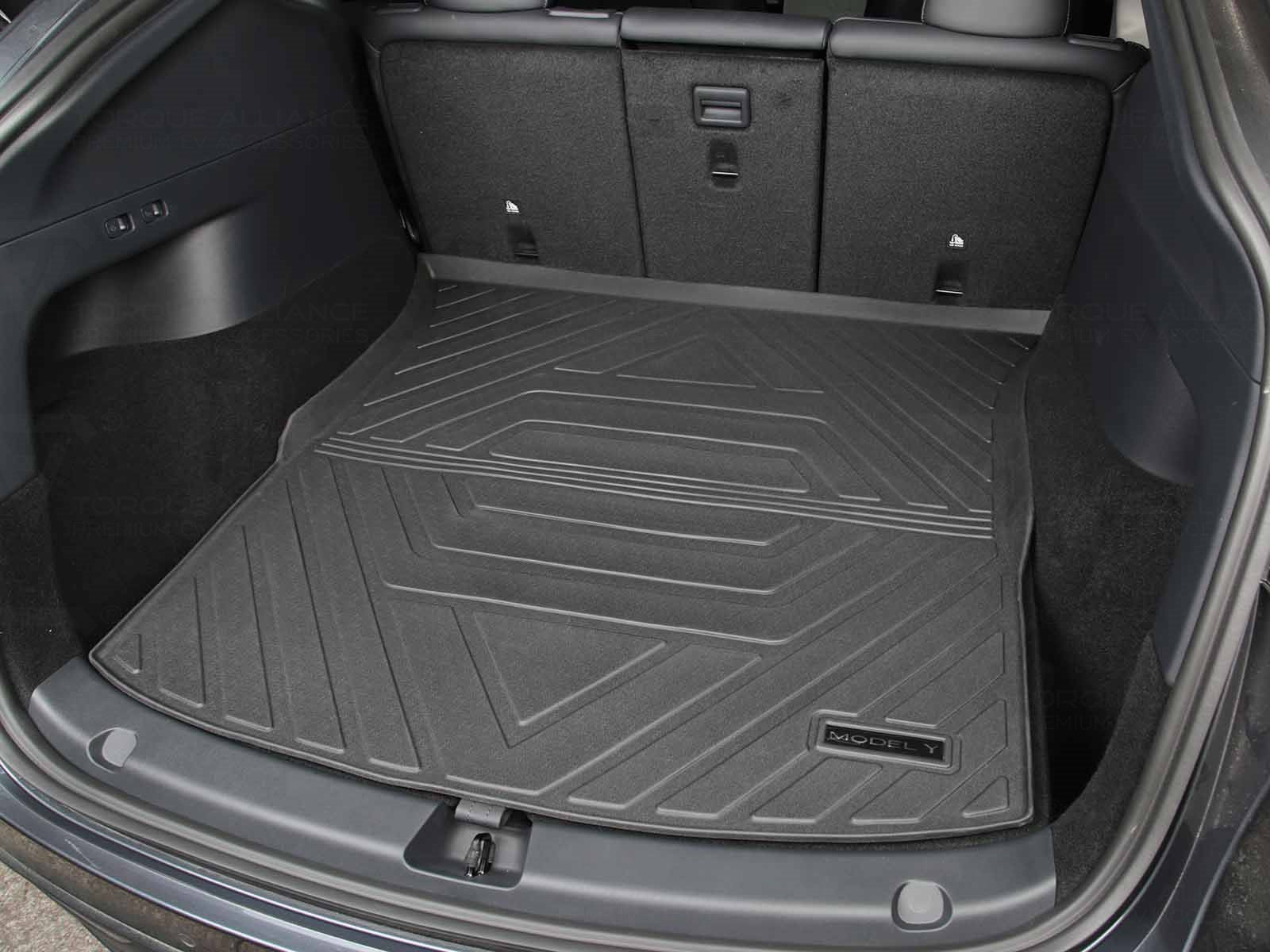 Tesla Model Y: Trunk Mat, Boot Liner (Premium Recyclable Rubber ...