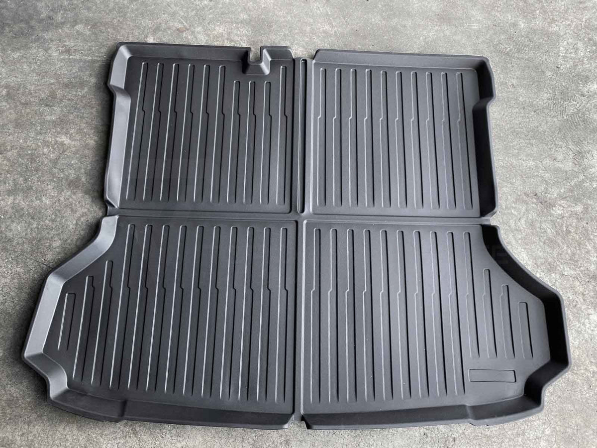 V W ID.4: Trunk Mat, Boot Liner (Premium Recyclable TPE Rubber ...